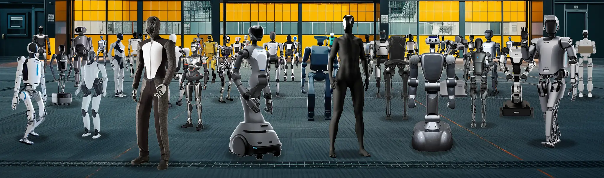 Humanoid robot guide