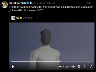 1x NEO launching October 28th: Humanoids are coming home - Humanoid.guide