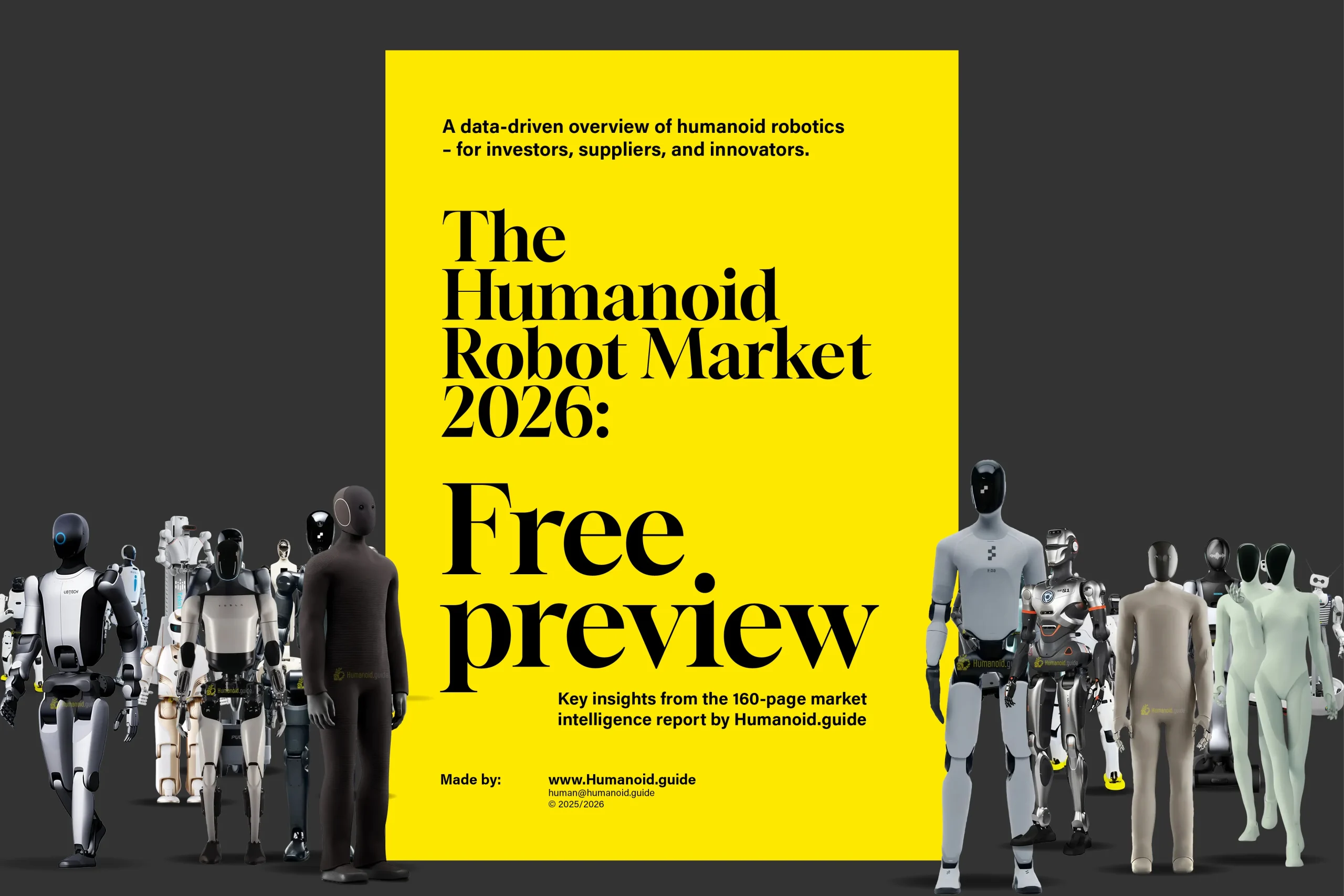 Humanoid Robot Market Report 2026 – free preview - Humanoid.guide